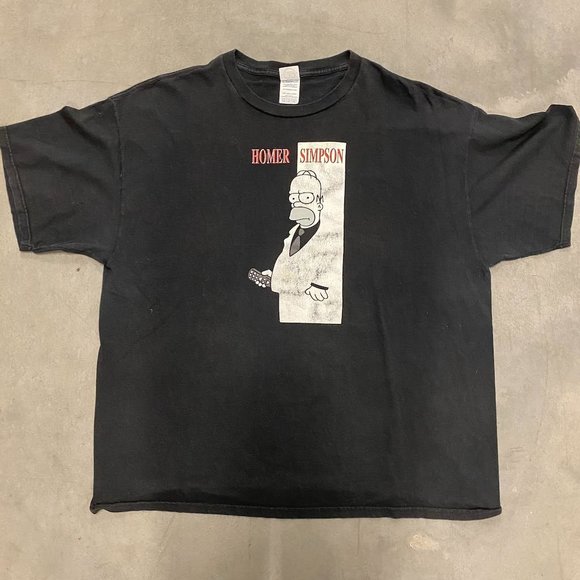 Gildan | Shirts | Homer Simpson Scarface Tshirt | Poshmark